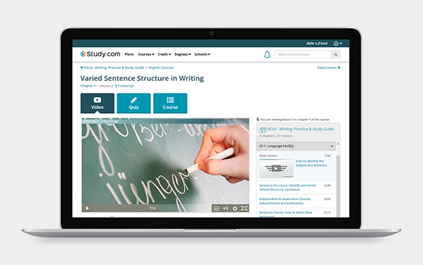 VCLA Exams & VCLA Exam Test Prep | Study.com
